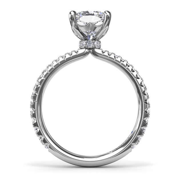 Diamond Collar Engagement Ring – Karlise Fine Jewelers